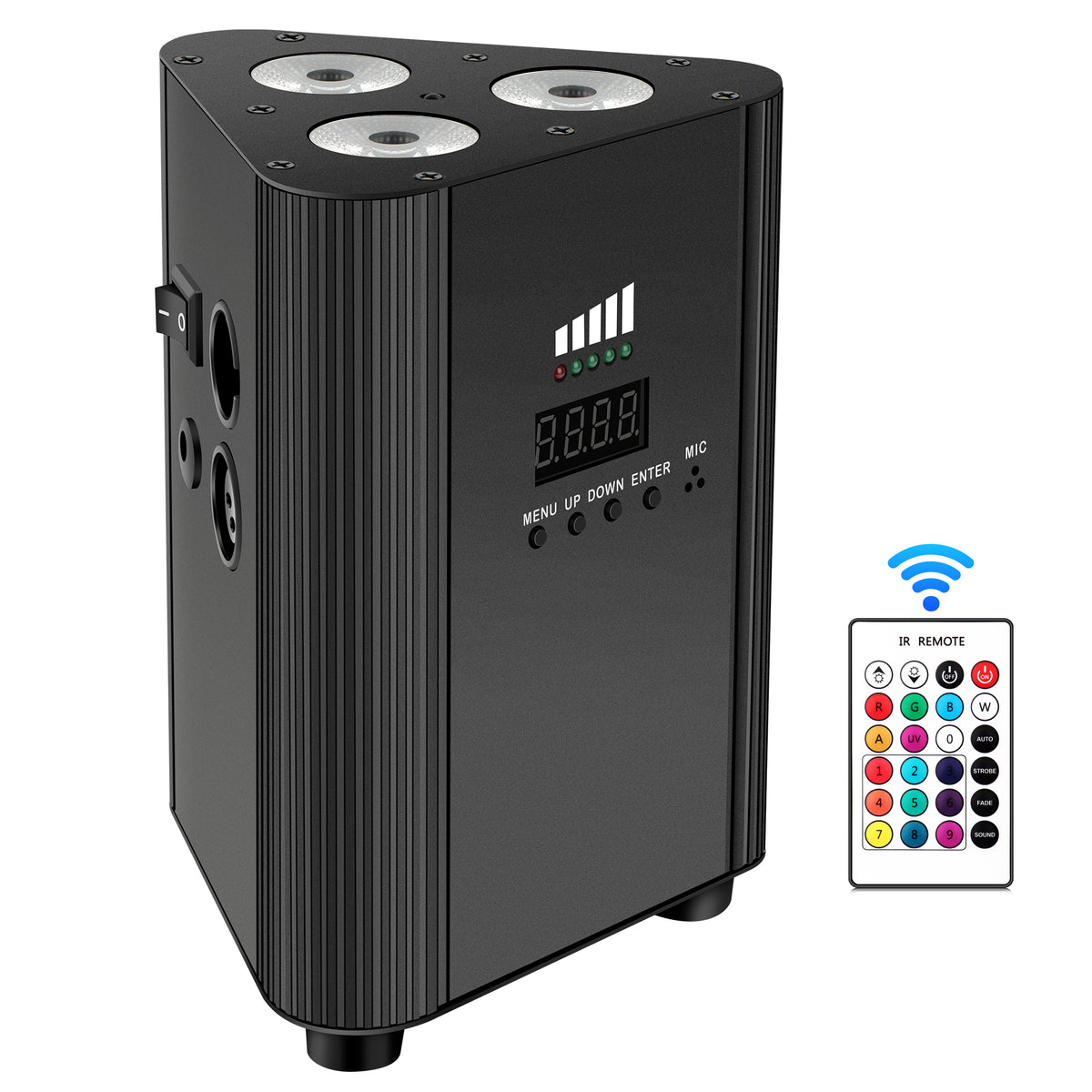 Shop Battery-Powered Wireless Uplighting Par Light - RGBW 4n1